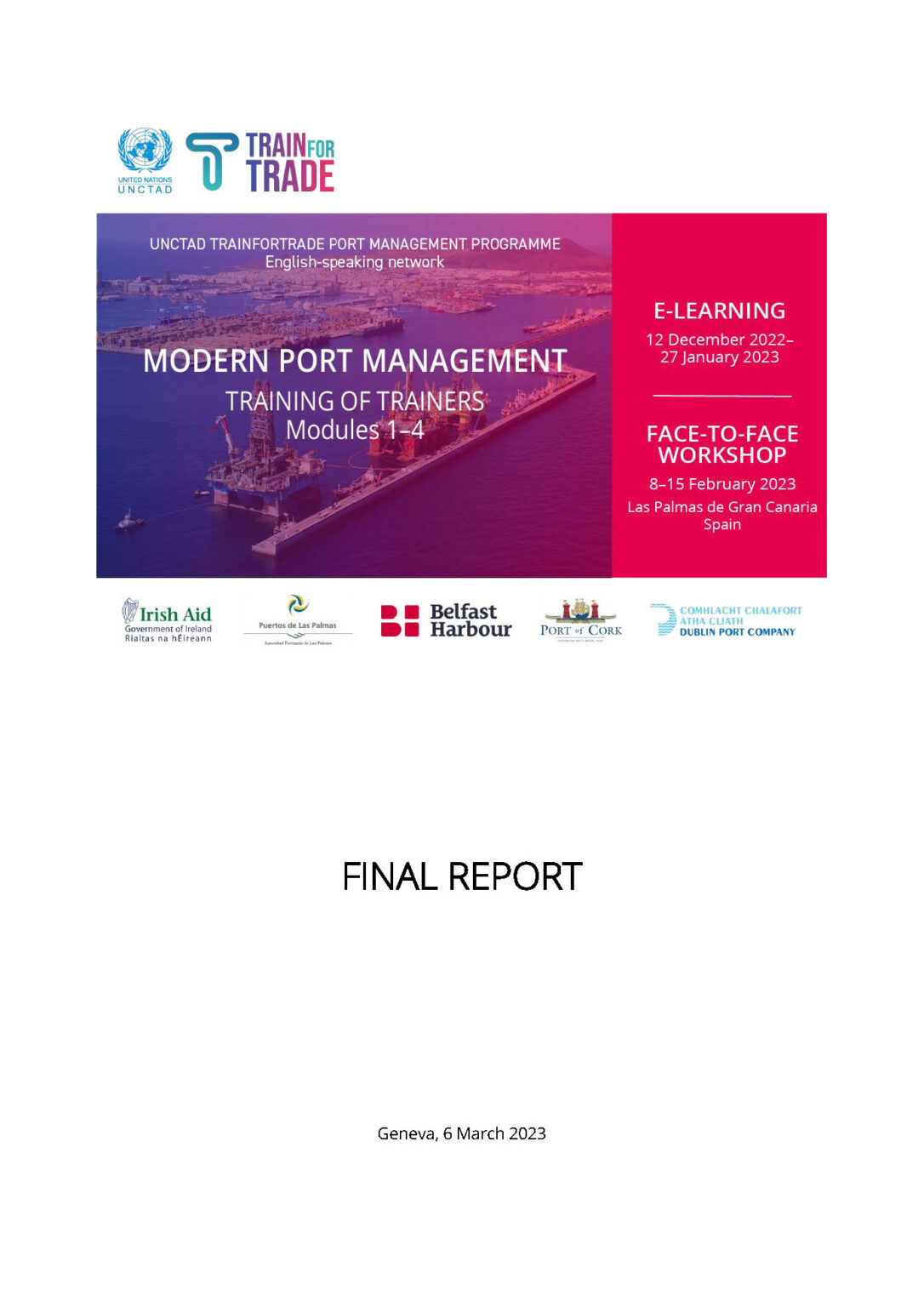 Training of Trainers 2023, Module 1-4, Las Palmas, Spain – TrainforTrade