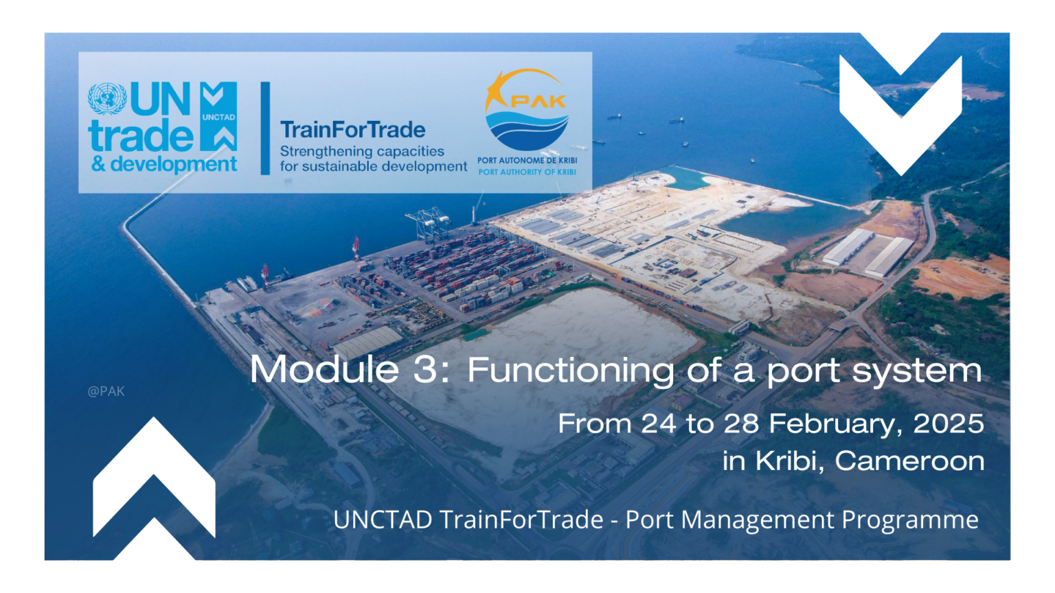 TrainForTrade Modern Port Management Course: Module 3 in Kribi, Cameroon – TrainforTrade