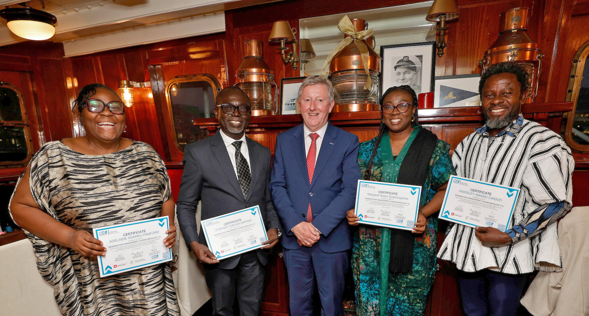 Port leaders graduate from UN Port Leadership programme in Dublin ...