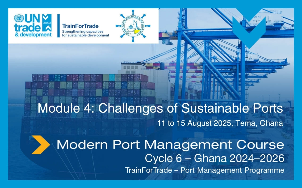 TrainForTrade Modern Port Management Course: Module 4 in Ghana – TrainforTrade