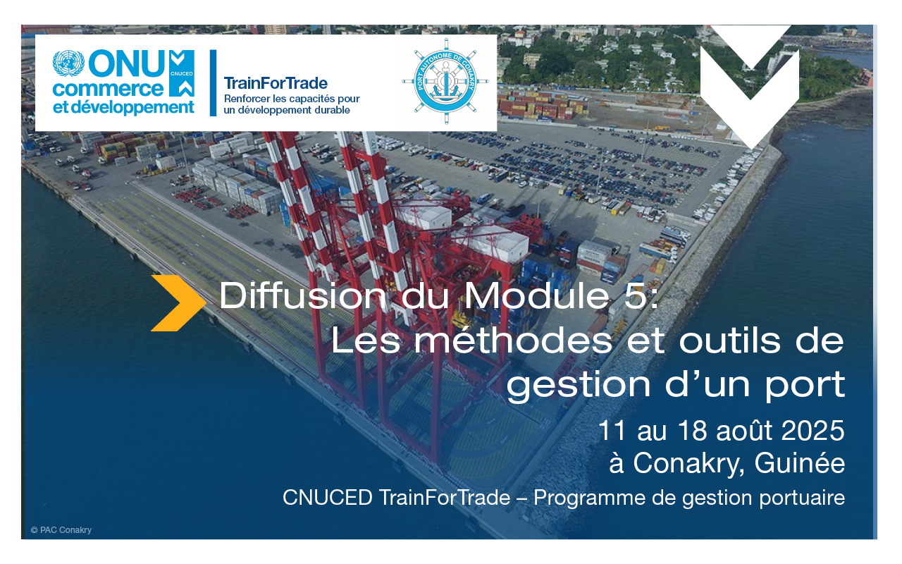 TrainForTrade Modern Port Management Course: Module 5 in Conakry, Guinea – TrainforTrade