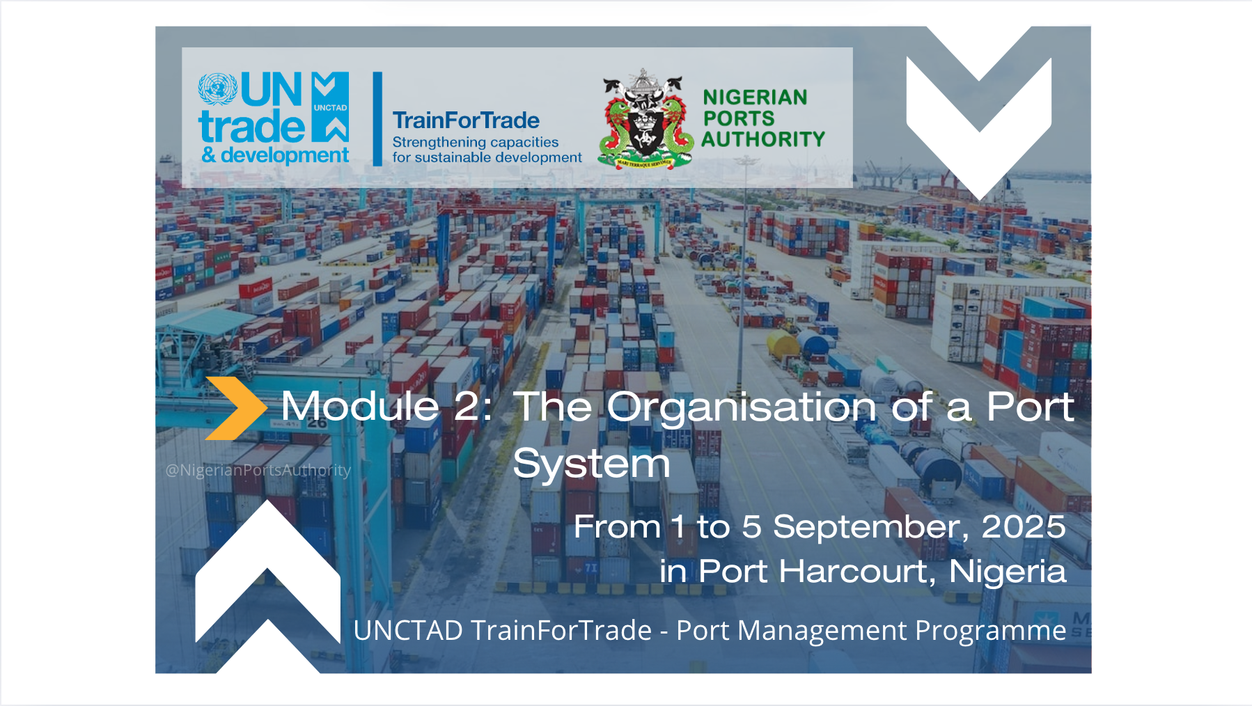TrainForTrade Modern Port Management Course: Module 2 in Nigeria – TrainforTrade